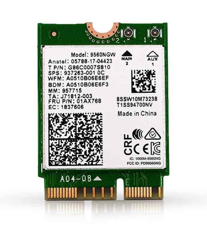 HighZer0 Electronics WiFi Card | M.2 WiFi Card for PC | No vPro | Supports Bluetooth &amp; Intel, AMD, Windows 10/11, Linux