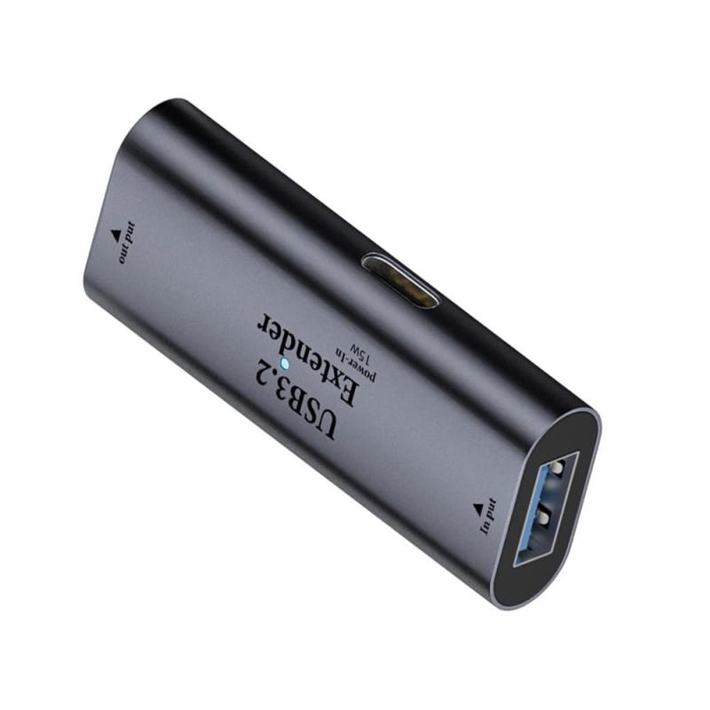 Cablecc USB 3.0 アクティブ リピーター アダプター デバイス エクステンダー チップセット付き カメラ プリンター コンピューター用