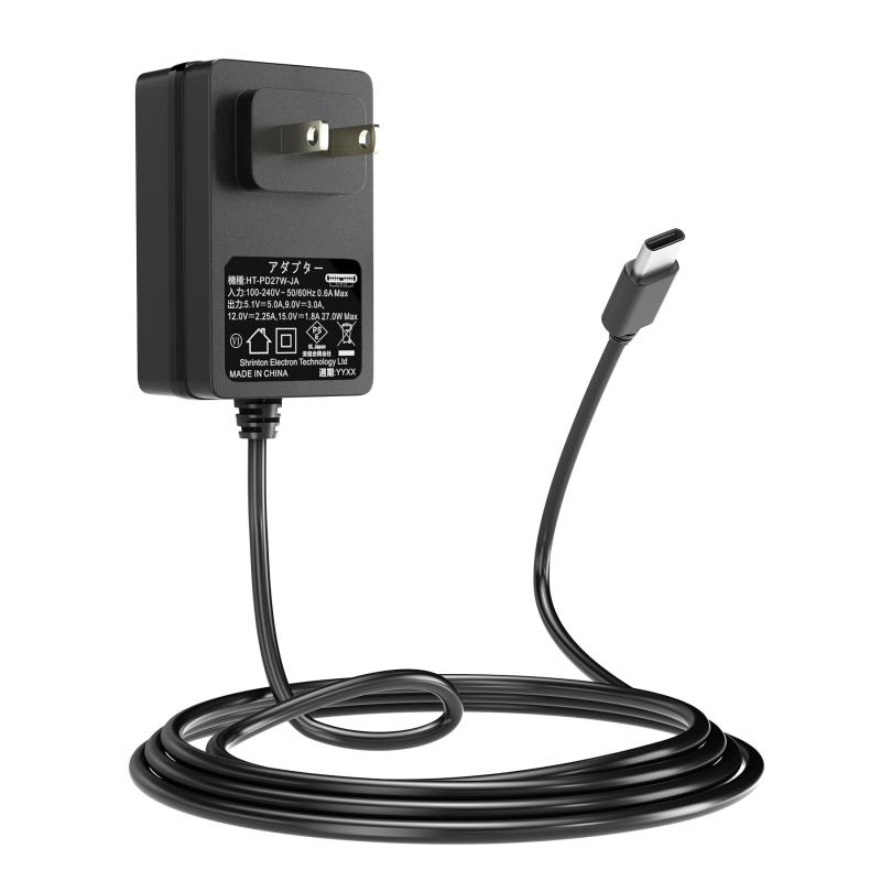 Smraza Raspberry Pi 5用 USB-C (Type C）電源、5.1V 5A PD 27W ラズベリーパイ5用ACアダプター Raspberry Pi 5に適用