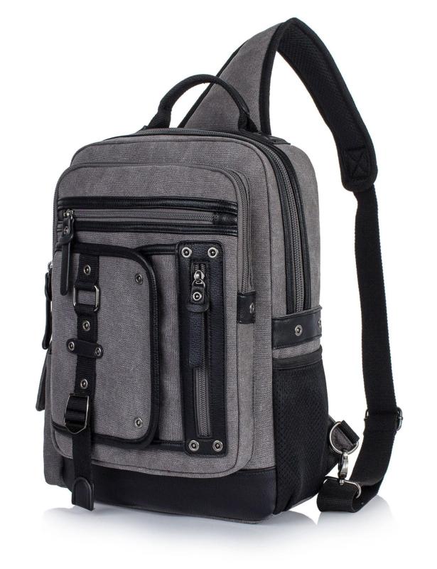 [Basicpower] ベーシックパワー ボディバッグ ショルダーバッグ メンズ 斜めがけ 肩掛け 帆布 A4 大容量【13インチPCやA4対応の抜群収納力】メインポケットは13インチPCやA4も収納可能ペットボトル、折り畳み傘など厚みの...