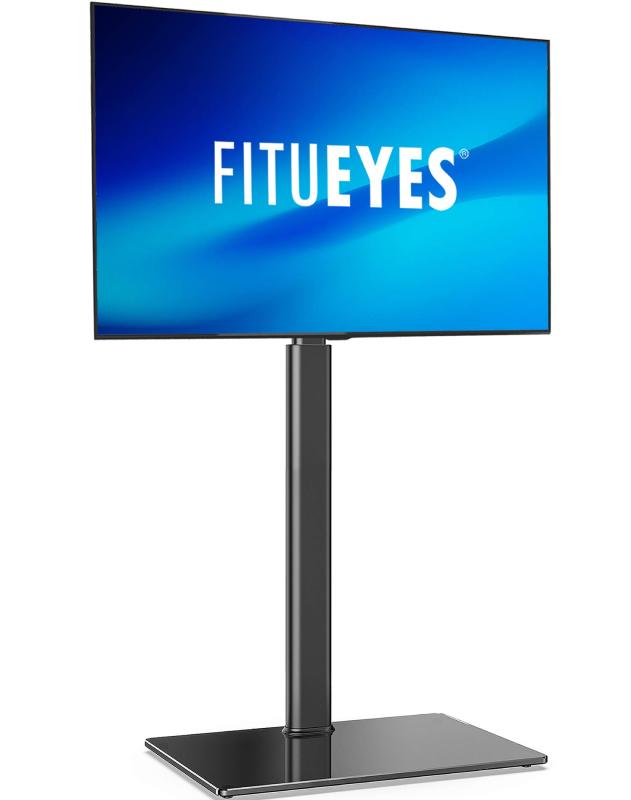 FITUEYES テレビスタンド 32～60インチ対応 壁寄せテレビスタンド AVアクセサリ 高さ調節可能 ラック回転可能