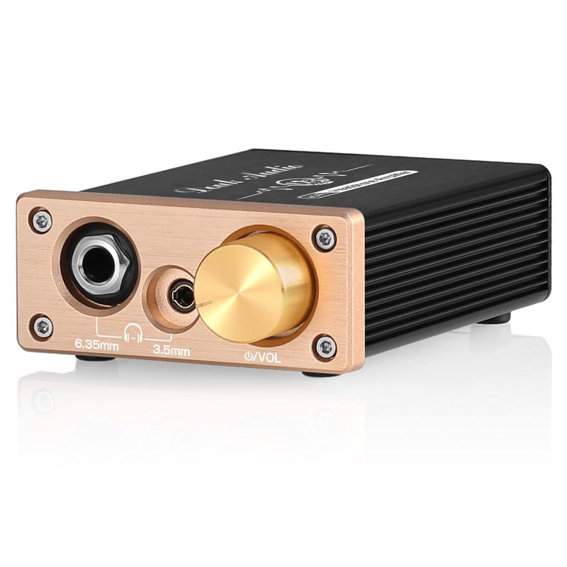 Douk Audio U3 PRO ヘッドホンアンプ クラスA ミニデスクトップアンプ 3.5mm/6.35mm出力 RCA/AUX入力 OP42+BUF634搭載 1500mW ハイインピーダンス対応 DC5V給電クラスA動作が生む、温か...