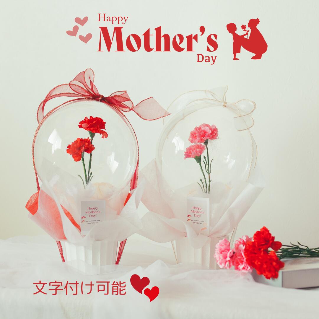 母の日 バルーン バルーンフラワー クリアバルーン 母の日バルーン 母の日ギフト ニュアンスカラー 母の日プレゼント 母の日贈り物 ありがとう 感謝 バルーンフラワー 【母の日 早特】ポイントアップ中！ 母の日プレゼント Mothers d...