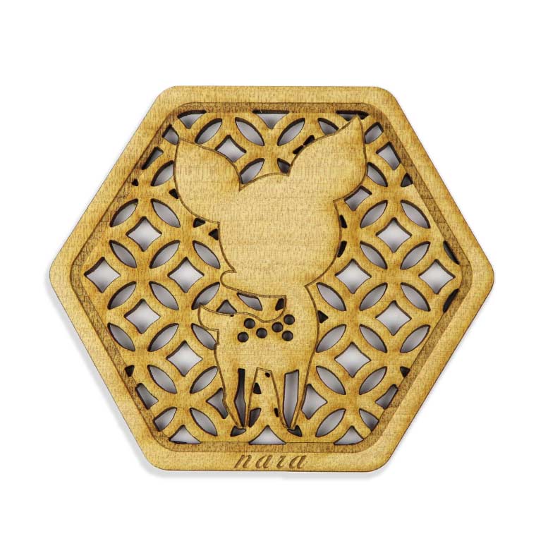 商品について 商品名 奈良のおみやげ むすび鹿コースター サイズ 約90×78×3mm 素　材 アガチス セット内容 ×1 ポスト投函配送詳細 10個までOK！ ※ポスト投函配送の注意事項：代引き・日時指定不可、補償なし 以下の場合、宅配便...