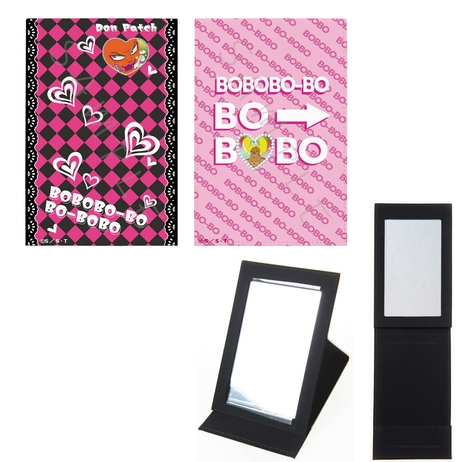 商品詳細発売日2025年2月中旬商品説明『ボボボーボ・ボーボボ』より、折りたたみミラーの登場です。ボボボーボ・ボーボボ 首領パッチ がオシャレにデザインされた合皮製の折りたたみミラーは携帯にも便利。しっかりと自立するので、お家でもお出かけ先...