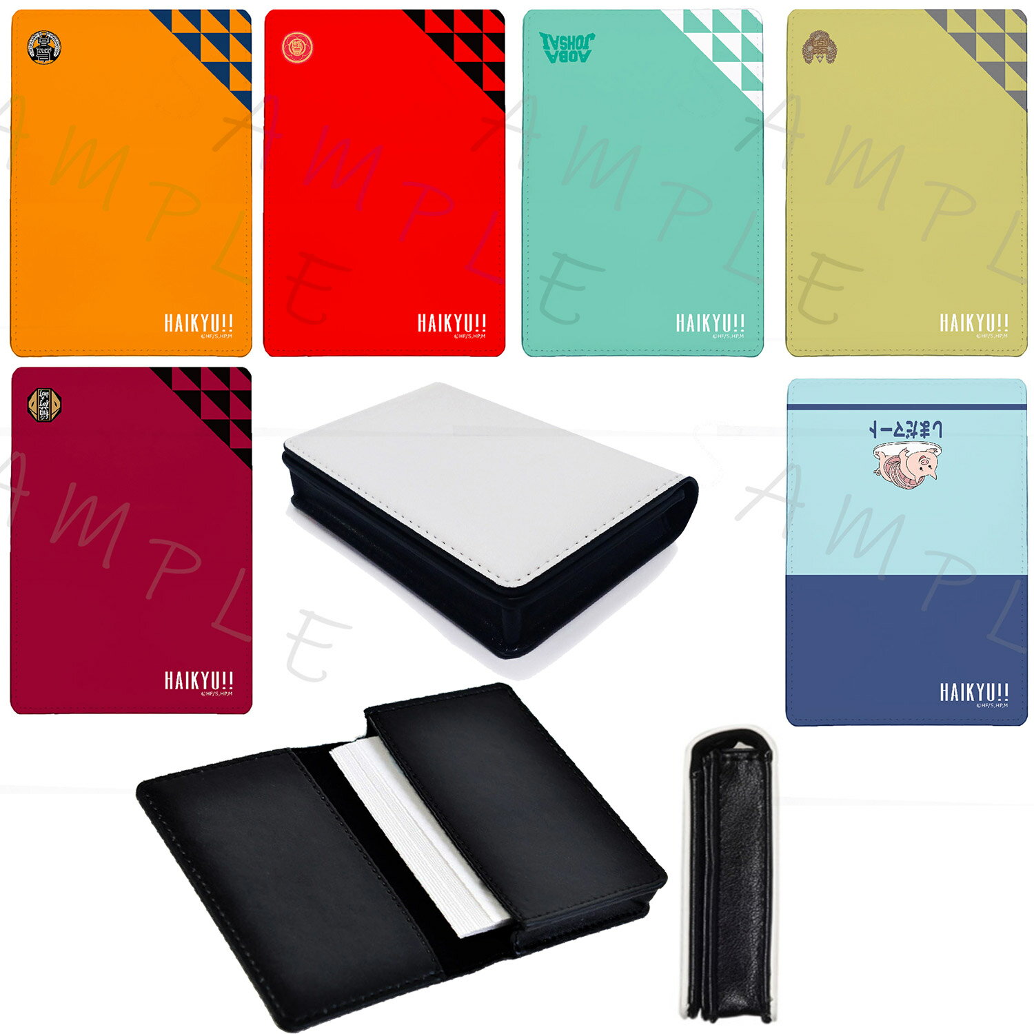 商品詳細発売日2023年12月中旬商品説明『ハイキュー!!』 第7弾より、レザー名刺ケースの登場です。烏野 音駒 青葉城西 梟谷学園 稲荷崎 しまだマート 校章 マーク がオシャレにデザインされたカードケース。名刺やチェキ・ポイントカードな...