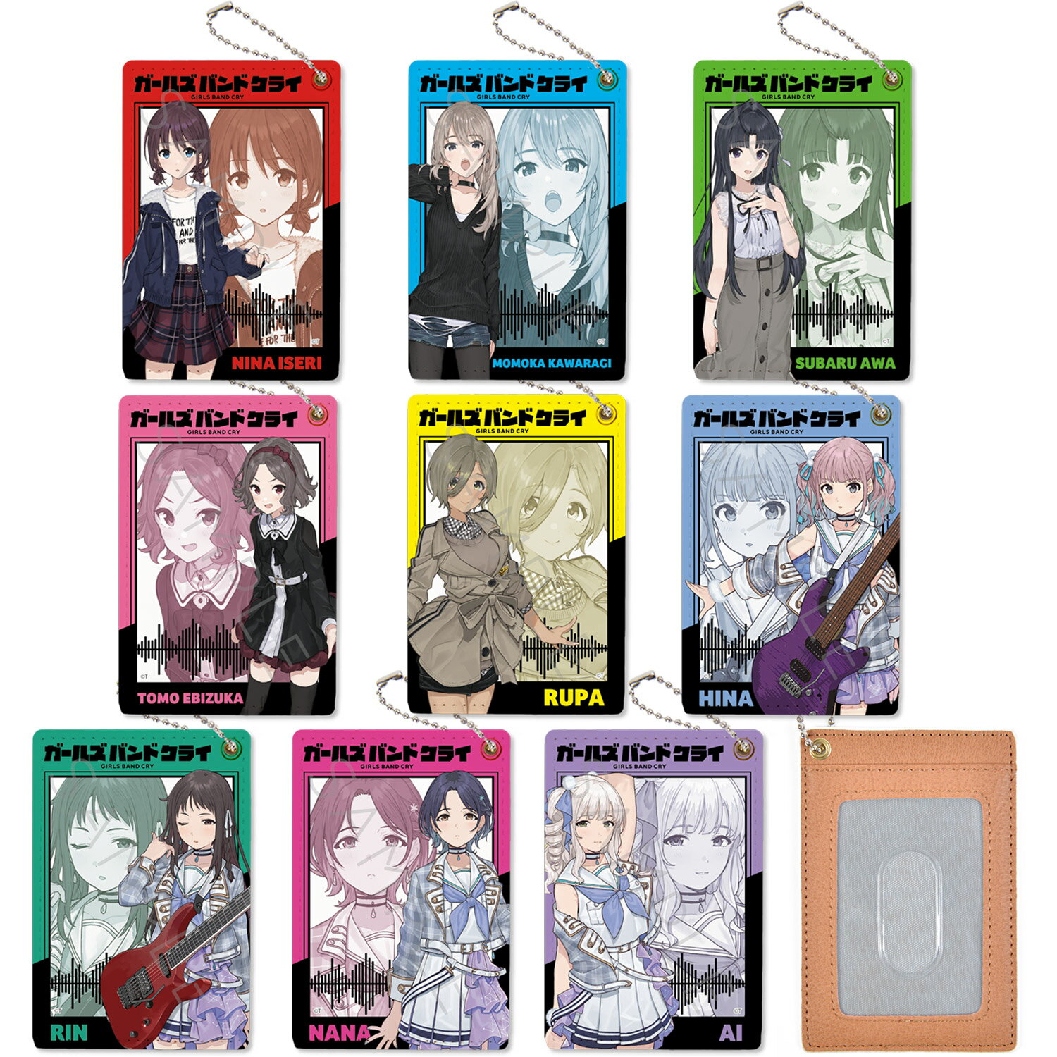 商品詳細発売日2025年2月中旬商品説明TVアニメ『ガールズバンドクライ』第2弾より、パスケースの登場です。SA(井芹仁菜) SB(河原木桃香) SC(安和すばる) SD(海老塚智) SE(ルパ) SF(ヒナ) SG(リン) SH(ナナ) ...