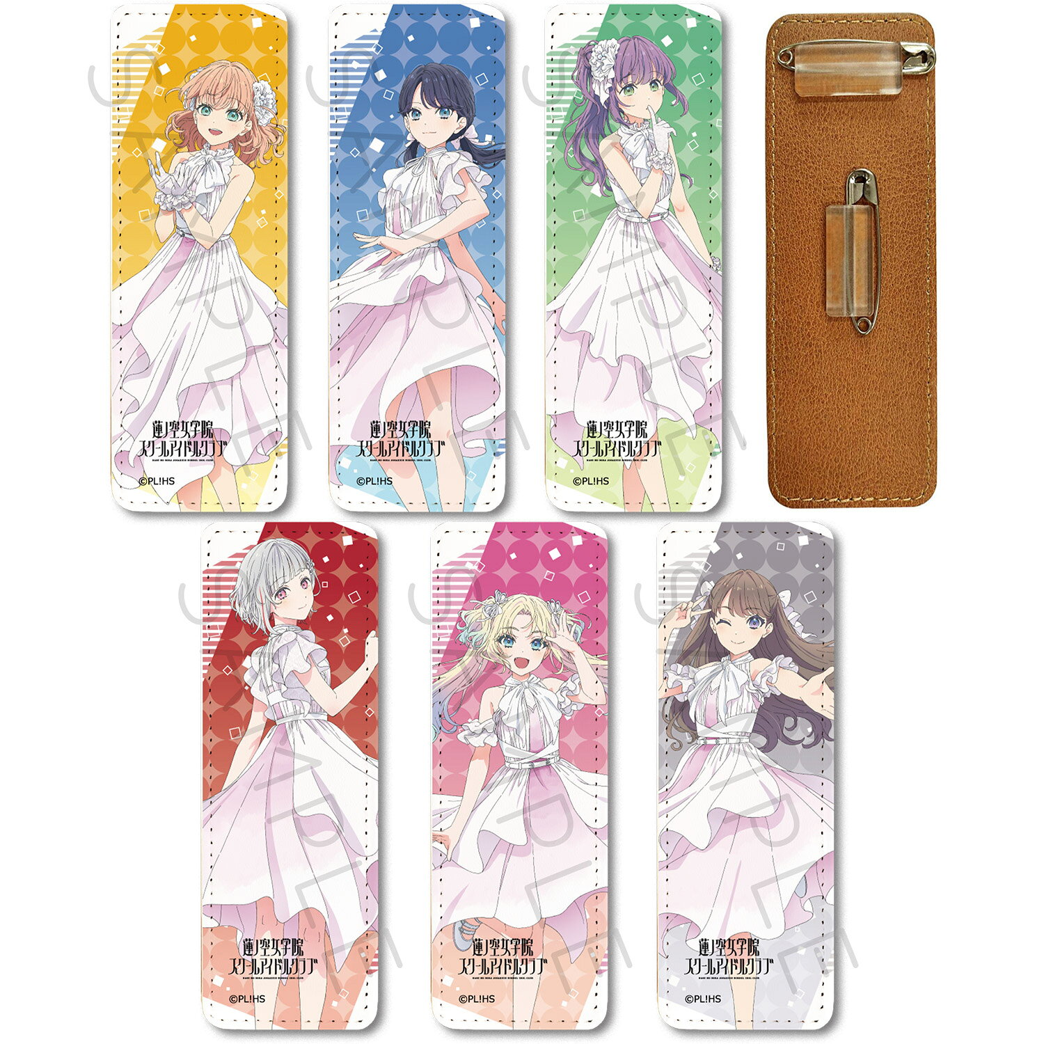 商品詳細発売日2024年8月下旬商品説明『ラブライブ！蓮ノ空女学院スクールアイドルクラブ』第4弾より、レザーバッジの登場です。YA(日野下 花帆) YB(村野 さやか) YC(乙宗 梢) YD(夕霧 綴理) YE(大沢 瑠璃乃) YF(藤島...