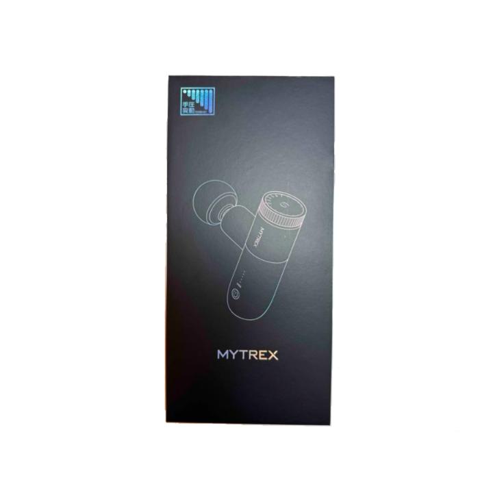 MYTREX コンパクトマッサージガン MT-RX2-24B-B 商品情報 ≪特徴≫ ・全く新しい深快感！手圧変動ハンディガン『MYTREX REBIVE MINI XS 2』（マイトレックス リバイブミニ エックスエス ツー）30パターン...