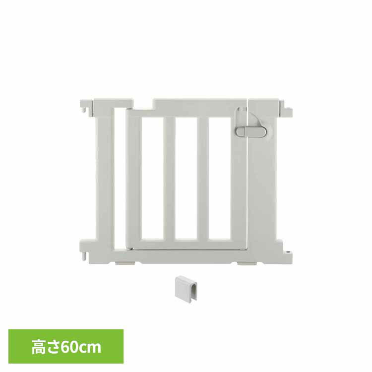 パーテーションにも使えるベビーサークル用のドアパネルです。●商品サイズ（cm）幅約75.5×奥行約4.6×高さ約60●商品重量約1.8kg●材質ドアパネル・ドア：ポリエチレン取っ手・ワッシャー・軸受け・キャップ（I型）：ABS樹脂滑り止め（...