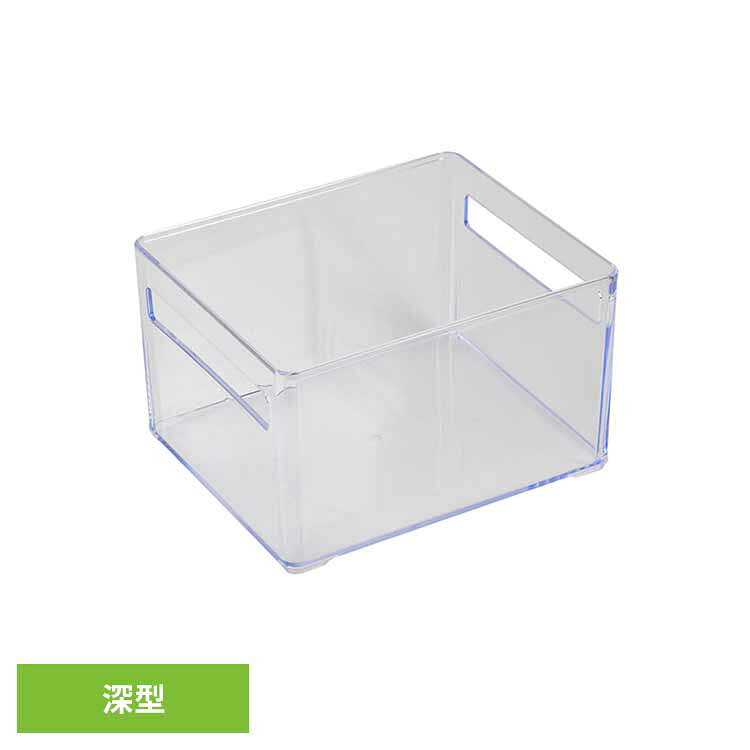 用途に合わせてサイズが選べて、冷蔵庫内をスッキリ収納できる！Style Storage冷蔵庫トレー。高さ15cmと深型形状なので長物食材や冷凍食品などの収納に適しています。水洗いで清潔な状態を維持することができます。●商品サイズ（cm）幅約...