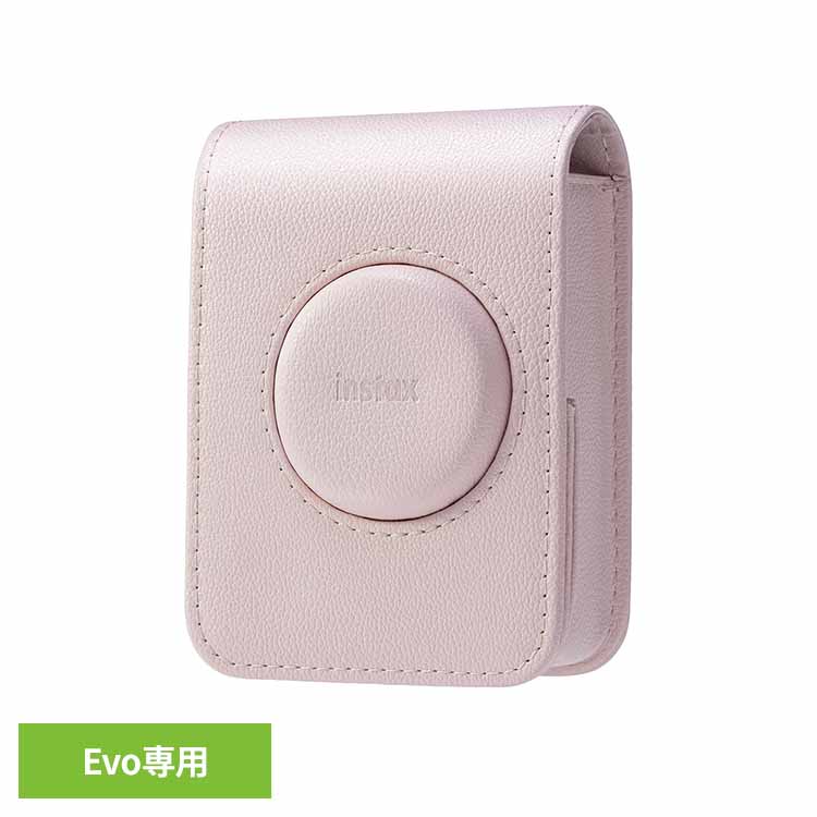 Evo専用カメラケース●商品サイズ（cm）幅約10×奥行約5.5×高さ約13.5●商品重量約0.8kg●詳細ポリウレタン（検索用：チェキ カメラ ケース EVO miniEvo インスタックスミニ ピンク 4547410566000）最強翌...