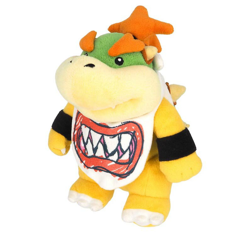細部までこだわったふわふわな手触りのぬいぐるみシリーズ。クッパJr.のSサイズ。(c)Nintendo●商品サイズ（cm）幅約13×奥行約15.5×高さ約23●商品重量約0.186kg●材質ポリエステル、PE（検索用：ぬいぐるみ スーパーマ...