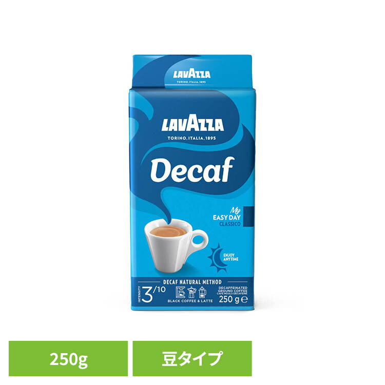 アラビカとロブスタのブレンドで、イタリアンコーヒー独特のコクと香りはそのままにカフェインレスにしました。一日中楽しめるコーヒーです。※リニューアルに伴い、パッケージ・内容等予告なく変更する場合がございます。予めご了承ください。●内容量：25...