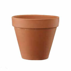 テラコッタ鉢 8号鉢 陶器鉢 素焼き鉢スタンダードポット25（直径25＆#10005;高さ21.7cm）イタリアの“花の州”トスカーナ。赤土のテラコッタは伝統を受け継いで世界中で親しまれています。ベーシックなデザインとサイズはガーデニングを...