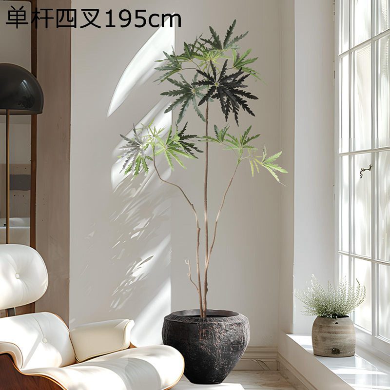 　　　 ◆◇◆人気の秘密◆◇◆ 1. 侘寂風美学を空間に自然に溶け込ませる 渋い色合いとシンプルなラインが特徴の侘寂風デザインで、北欧風、和風、ミニマル風など多様なインテリアに調和。自然の不均一さを再現した枝叶の風合いが、「枯れない静けさ」...