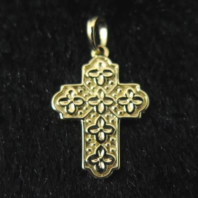 商品説明 商品名 ゴールド 17mmクロス 十字架 ペンダント　14金 14K　1.9g　(ID:58486) サイズ(mm) クロスの大きさ：13 X 17(22) X 1.5 重量 1.9g 産地 米国製 金属部分の材質 14金イエロー...