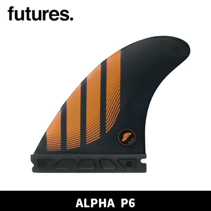FUTURES FINS FUTURE（フューチャー）サーフボード用フィンALPHA P6ピボットテンプレート / ミディアムサイズ / Alphaエコ素材SETUP●●● トライ（3本）SIZEXSSM...