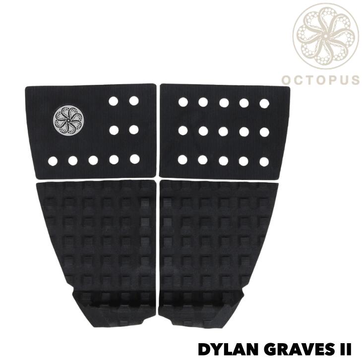 OCTOPUS Dylan Graves II Signature Traction Pad デッキパッド■ ディラン・グレイブス シグネチャー | Corduroy Grip(TM) + Octo Groove ハイブリッド4ピースディラ...