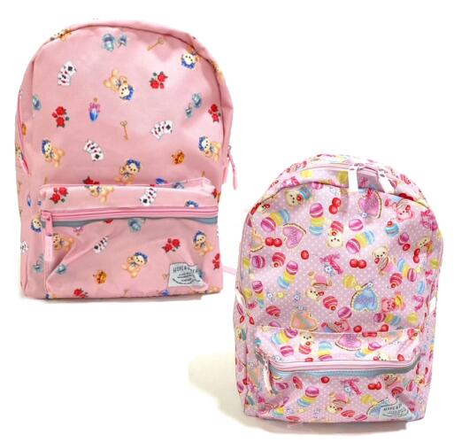 ●サイズ　 　Lサイズ：約H35×W26×D13cm ●Wファスナー ●背中メッシュで蒸れにくい ●外ポケット×1　内ポケット×1 ●肩ずれ防止リュック ●内側にお名前タグ付き ●底板付きで型崩れが少ない ●外ポケットにリフレクター付で安全...