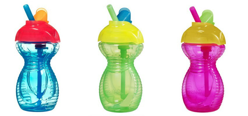 【サイズ】幅7.5×奥行6.4×高さ15.2cm 【容量】266ml 【材質】フリップキャップ・キャップ・ボトル：ポリプロピレン 　　　　ストロー：シリコーンゴム 　　　　チューブ：ポリエチレン 小さな手でもしっかり握れるユニークなボトルデ...