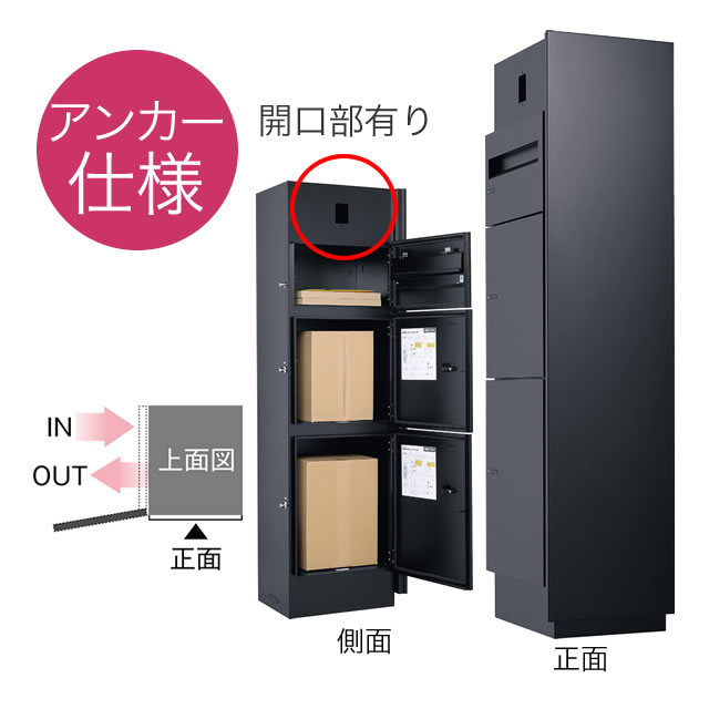 ※インターホンの取り付けに便利な開口があるタイプです。インターホンは付属しません。 静謐な美。削ぎ落とされた姿は、建物にも、まちにも真摯に向き合います。周囲を俯瞰するように佇む姿は、ただただ美しい。 ■材質： 本体：スチール（塗装仕上げ） ...