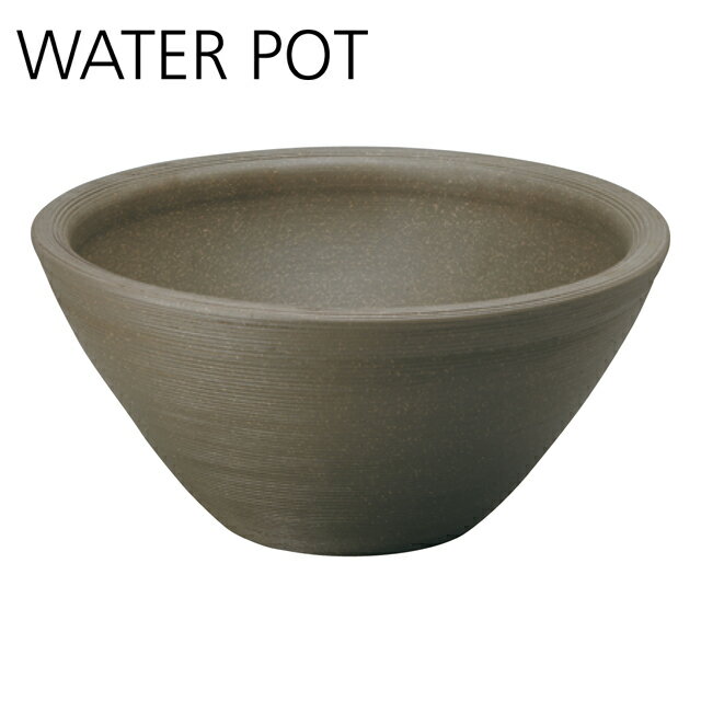 ■サイズ：Φ360mm×高さ170mm ■重量：5kg ■材質：陶器 ■付属品：目皿、ゴム栓 ※排水のための目皿とゴム栓付きです。 ※信楽焼のため、手作り、手加工により、一つ一つサイズ、表情、色に幅があります。 ※釉薬の表面には、陶器特有の...