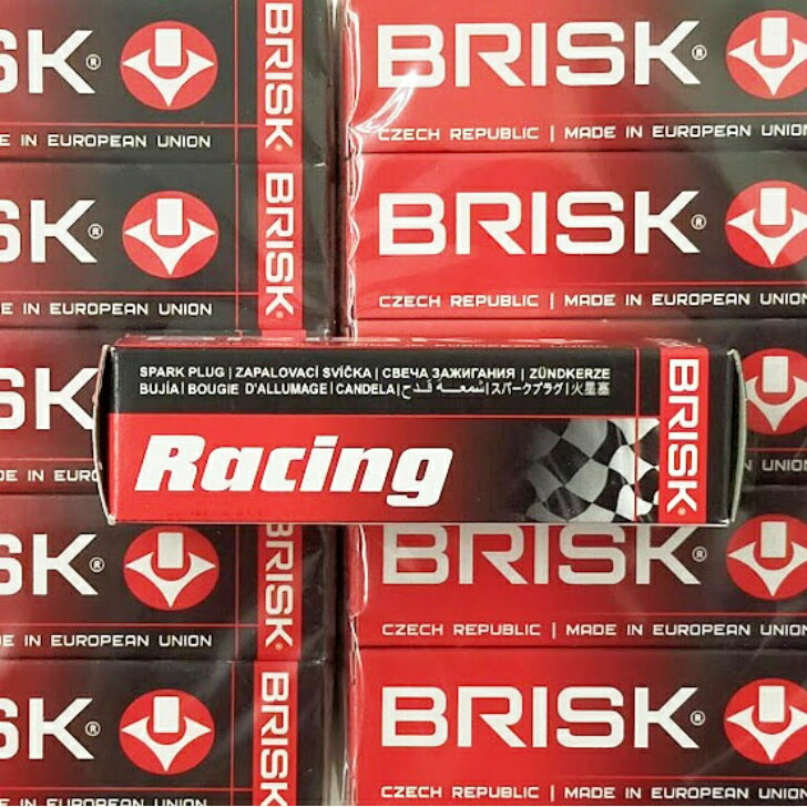 BRISK ブリスク プラグ DR14ZC レーシングプラグ 【プラグサイズ】・ネジ径14mm・リーチ19mm・プラグレンチサイズ16mm【形状】ターミナル分離式（カシメは簡単に外せます）【NGK互換】B6ES、B7ES、B8ES、BP6E...