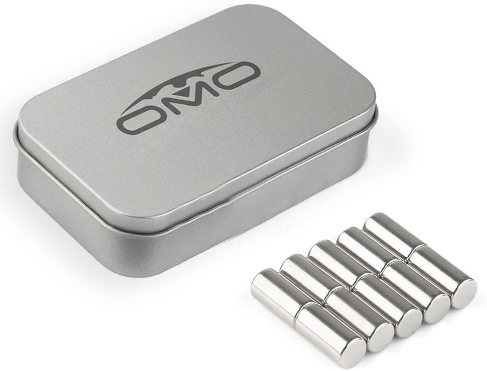 商品情報詳細【ブランド】OMO Magnetics【材質】ネオジム （表面ニッケルメッキ ）【グレード】N50【サイズ】10x20mm【耐熱温度】80℃まで【パッケージ】磁石10個、保管用メタルケース1個N50ネオジム磁石アルニコ磁石よりも...