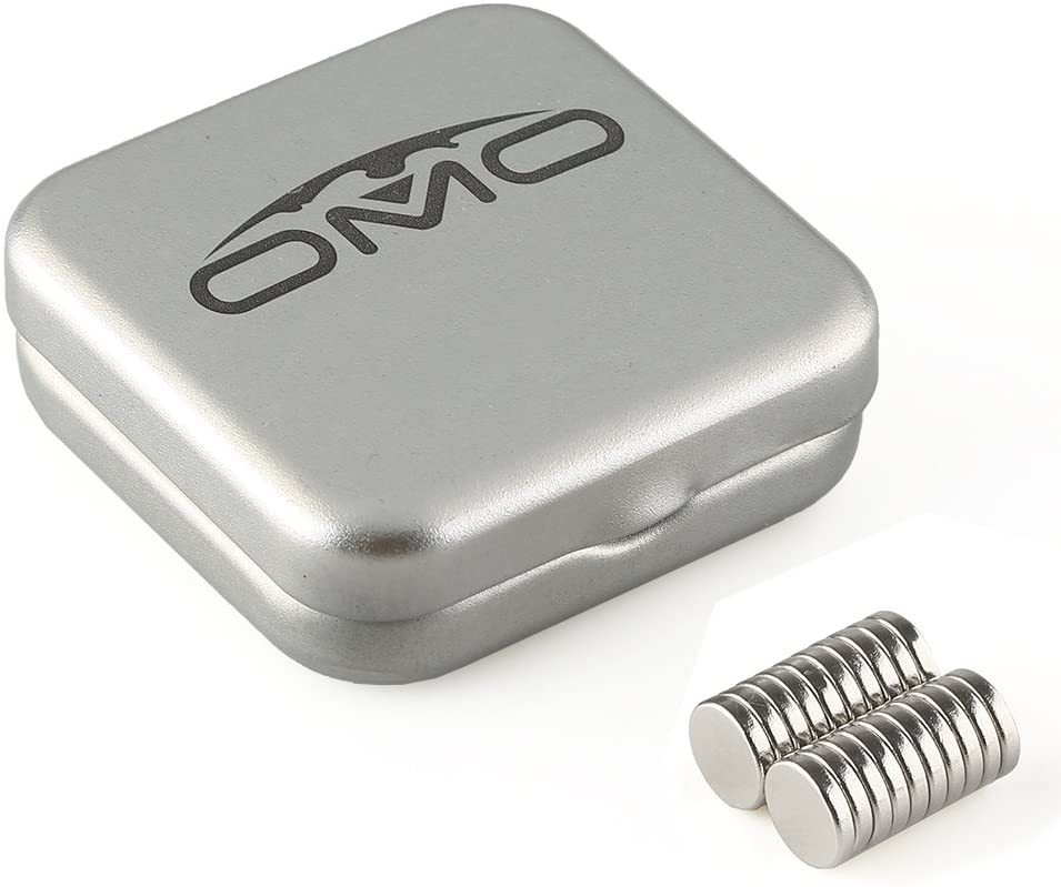 商品情報詳細【ブランド】OMO Magnetics【材質】ネオジム （表面ニッケルメッキ ）【グレード】N50【サイズ】9x2mm【耐熱温度】80℃まで【パッケージ】磁石20個、保管用メタルケース1個N50ネオジム磁石アルニコ磁石よりもフェ...