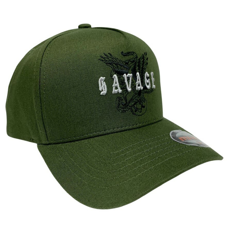 【ブランド説明】 アメリカのキャップブランドになります。品質の高いボディと刺繍を使用しております。 【コメント】 SAVAGEと共に有名な鷲と蛇の戦いの刺繍が施されたデザインになってます。 【サイズ】 FREE/サイズ調整可 【素材】 CO...