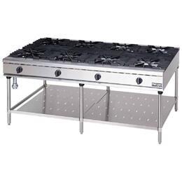 業務用熱機器・maruzen熱機器・厨房機器・業務用厨房機器 製品仕様書 商品名　　　　　maruzen　NEWパワークックガステーブル メーカー　　　　maruzen 型式　　　　　　RGT-187D 外形寸法　　　　幅1800mm × ...