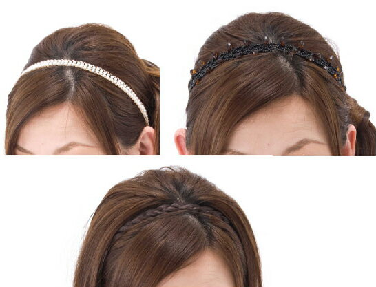 この商品は北海道・沖縄・離島にお届けの場合は送料別途となります。お問い合わせ下さい。 その日の気分に合わせて使い分け♪ カチューシャとヘアバンドの、いいとこ取りアイテム！■サイズ/フリーサイズ （頭囲／約 52〜58 cm）■セット内容/ブ...