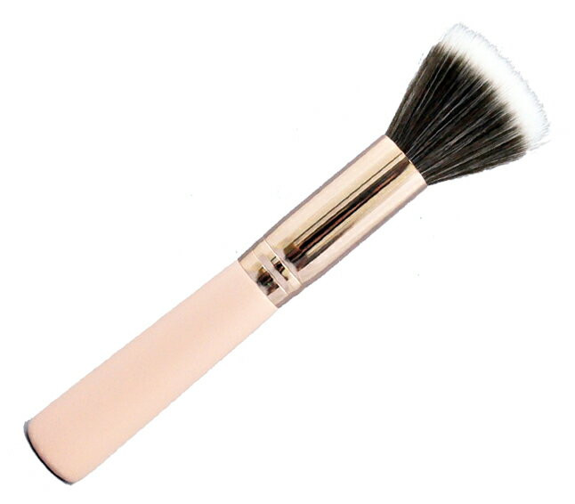肌に優しいフェイスパウダーブラシ。極細でソフトなナイロンで、毛先が鋭角に肌にあたってもチクチクしません。ブラシの先がフラットなので、パウダーが均等にのり、自然な仕上がりに。ハンドルが木製でとても軽いのでパウダー仕上げもラクラクです。 ■サイ...