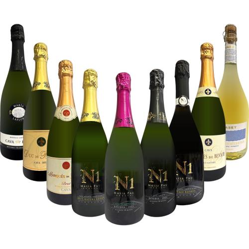 入数:1本 原産国:スペイン 250年近くにわたってブドウ栽培、ワイン造りに関わってきたMaset (マセット) ワイナリー 伝統製法(シャンパンと同じ方法)で丁寧に時間をかけ、きらびやかな泡を育んだ9本スパークリングセット 辛口から甘口ま...