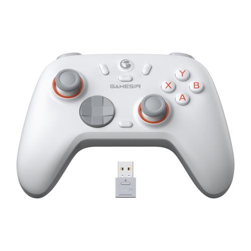 多平台対応・3モード接続：Bluetooth、有線、ドングルの3種類の接続方式に対応。Nintendo Switch/Switch2、Windows PC、Android、iOSなど幅広いデバイスで使用可能 GameSirホール効果スティッ...