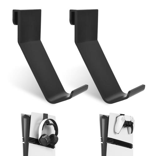 対応機種PS5コントローラー、PS5 ヘッドホン、PS VR2コントローラーに対応。 スペース節約より多くのスペースを節約し、便利で整頓された環境を作成するのに役立ちます。 安定感抜群PS5ホストの両側のシェルにフックの一方の端を固定し、P...