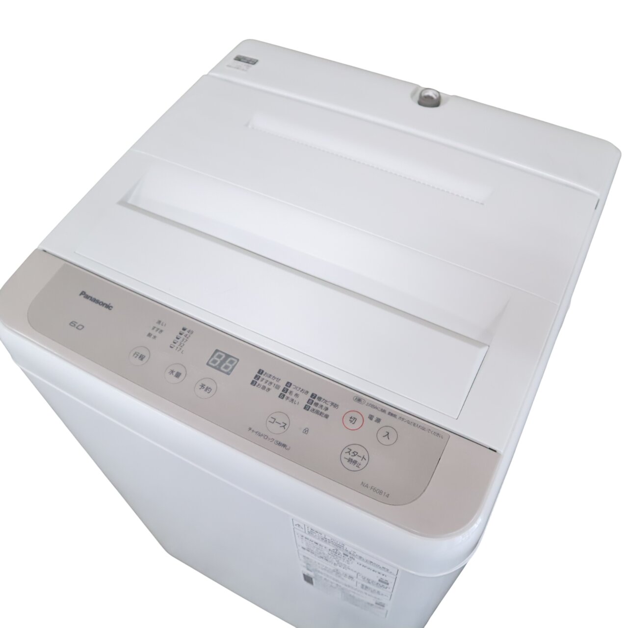 全自動洗濯機 メーカー パナソニック 型式 NA-F60B14 幅×奥行×高さ 562×572×907mm 年式 2021年 【小型商品】の為、北海道・九州地区は送料1500円かかります。 沖縄や離島の配送はやっておりません。 ★動作確認済...