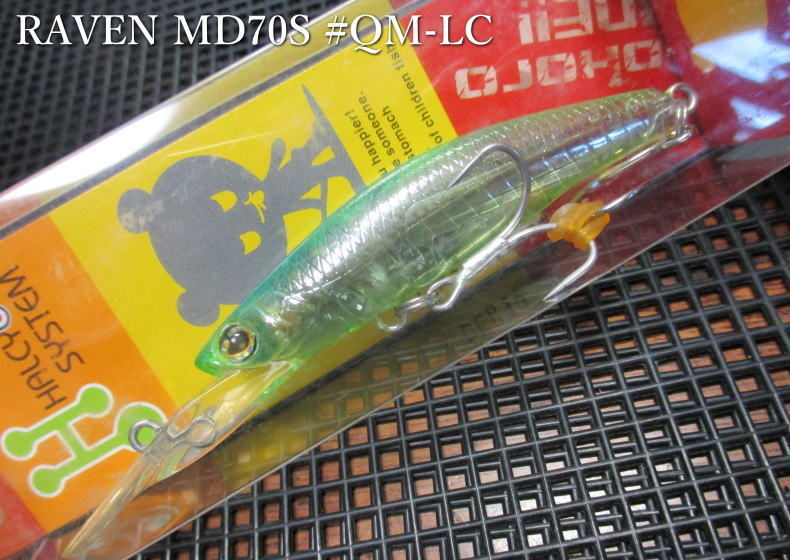 Plug ■DENS ■RAVEN ■Getchu ■Lapse 　ベイエリアでスレた居つきシーバスを攻略するための70mm・ミディアムディープ。素早く立上がりミドルレンジへ潜行。ピンポイントを直撃できる攻撃型のミノー。水切れが良く、トゥイ...