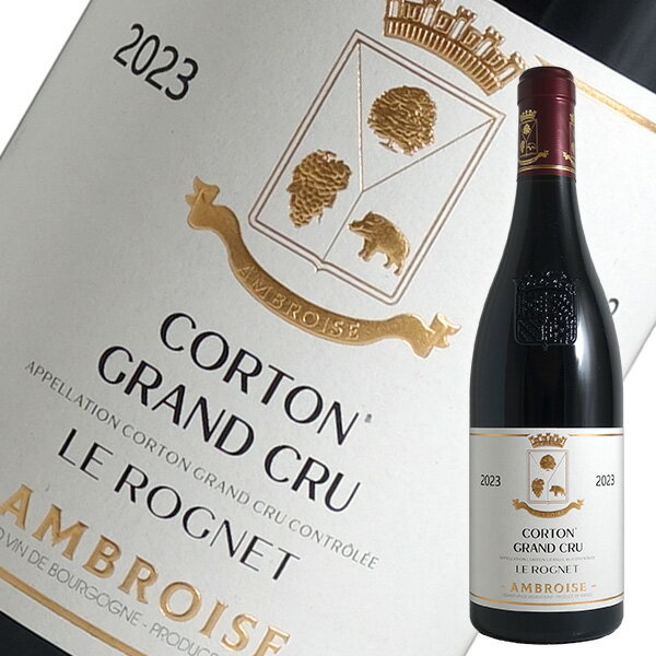 Information 品名 コルトン グランクリュ レ ロニェ ベルトラン アンブロワーズ ワイン名（原語） Corton Le Rognet Grand Cru Bertrand AMBROISE タイプ 赤ワイン・フルボディ 内容量 ...