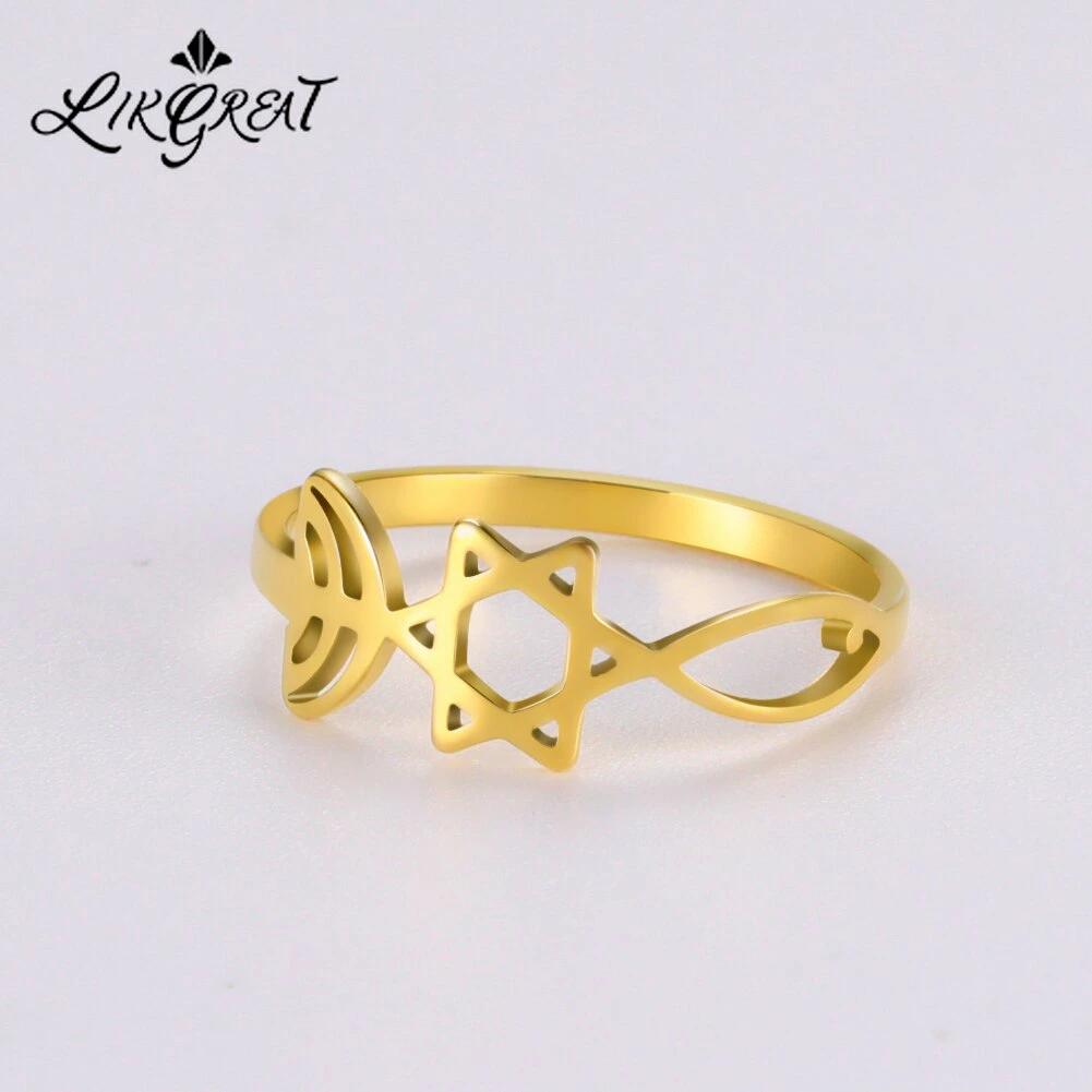 本商品は海外からの発送となり到着までに2週間程度を頂戴します。予めご了承くださいませ。商品名スター 星 デビッド リング 指輪 ユダヤ ヘブライ イスラエル 信仰 フェイス ランプ ハヌカ ステンレス スチール 指 フィンガー レディースス...