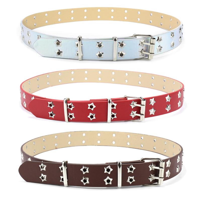 2個セット・素材: PUレザー・バックル素材: 鉄・留め具の種類: ピンバックル・カラー展開: ブラック、ホワイト、レッド、キャメル、レーザー、コーヒー・長さ: 110cm・幅: 3.3cm・スタイル: パンク・加工: 透かし彫り、穴あけ加...