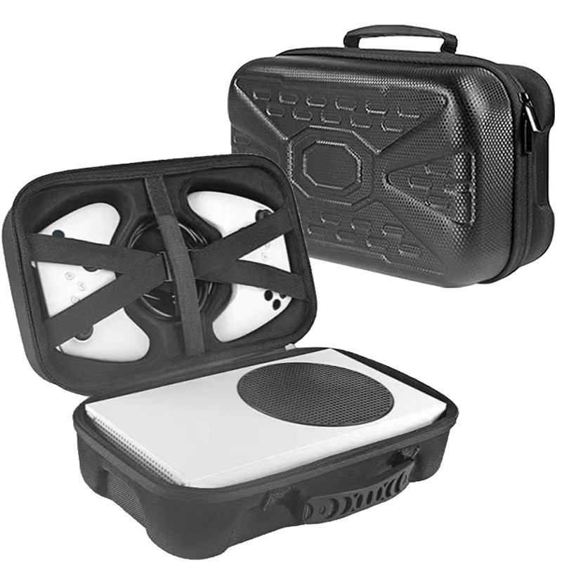 シェルのために、高品質と耐久性を有する3つの層のオックスフォードファブリックおよびEVA材料で作られており、シリーズのゲームコンソールのための最良の保護を提供することができる。シリーズのシェルはクッションライナーに囲まれています。さらに、上...