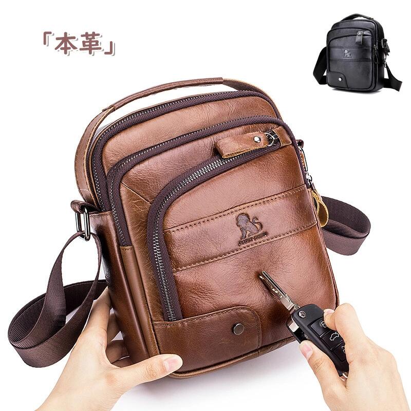 商品情報 【商品名】 送料無料 ショルダーバッグ メンズ 本革 革 ワンショルダーバッグ ショルダーバック 斜めがけ 紳士 メンズ 手提げかばん 本革 かばん メンズ 復古 カジュアル バッグ メンズバッグ トートバッグ ハンドバッグ 通勤...