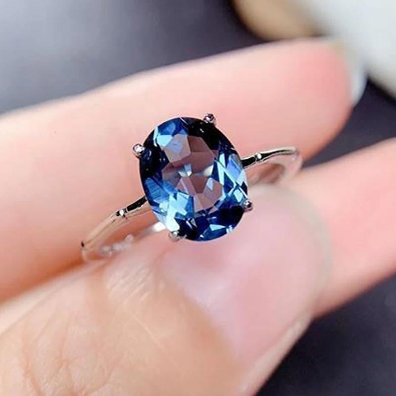 海外からの発送となりお届けに2週間程度を頂いております。予めご了承くださいませ。商品名トレンド 結婚式 ウェディング リング 指輪 シルバー カラー ダーク 青 ブルー クリスタル オバール パーティ OL レディース ガール ギフト ジュ...