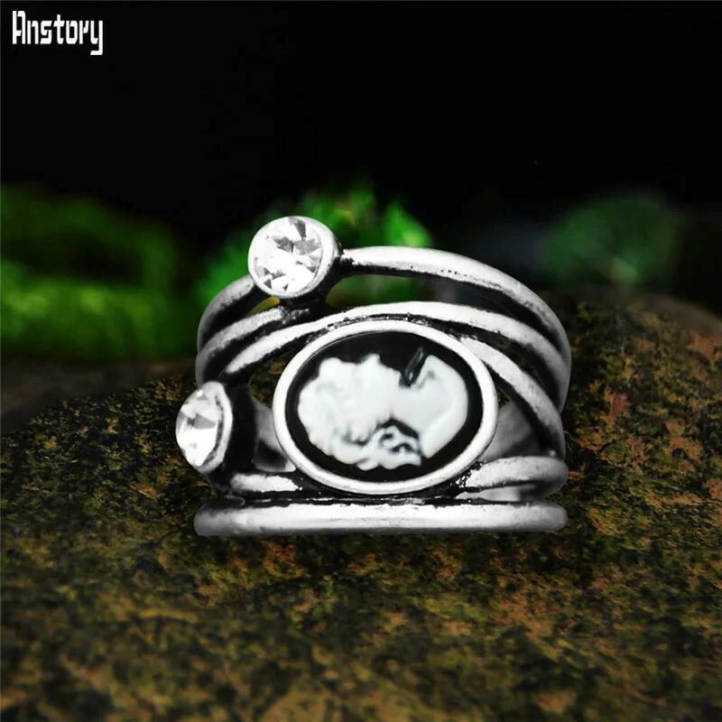 本商品は海外からの発送となり到着までに2週間程度を頂戴します。予めご了承くださいませ。商品名ビンテージ レディ クイーン カメオ リング 指輪 レディース アンティーク リアル シルバー プレート クリスタル プラント サイズ カラー ミッ...