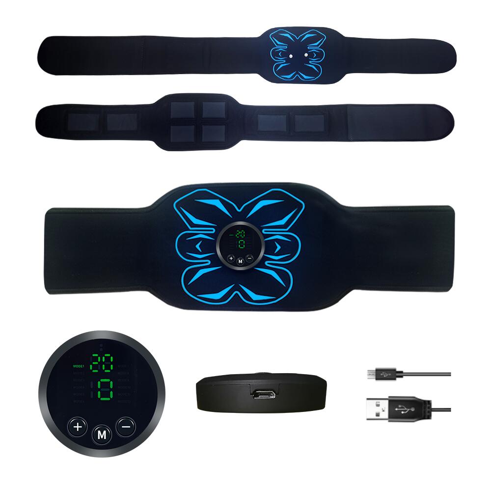 商品情報 最新版EMS腹筋ベルト EMS腹筋ベルトは新しいタイプの筋トレ器具で、体の外側から電気を与え、自分の意志とは関係なく腹部の筋肉を動かして効率よく筋肉を鍛えられるといわれている製品です。腹筋トレーニングの周波数は1〜100Hzで、1...