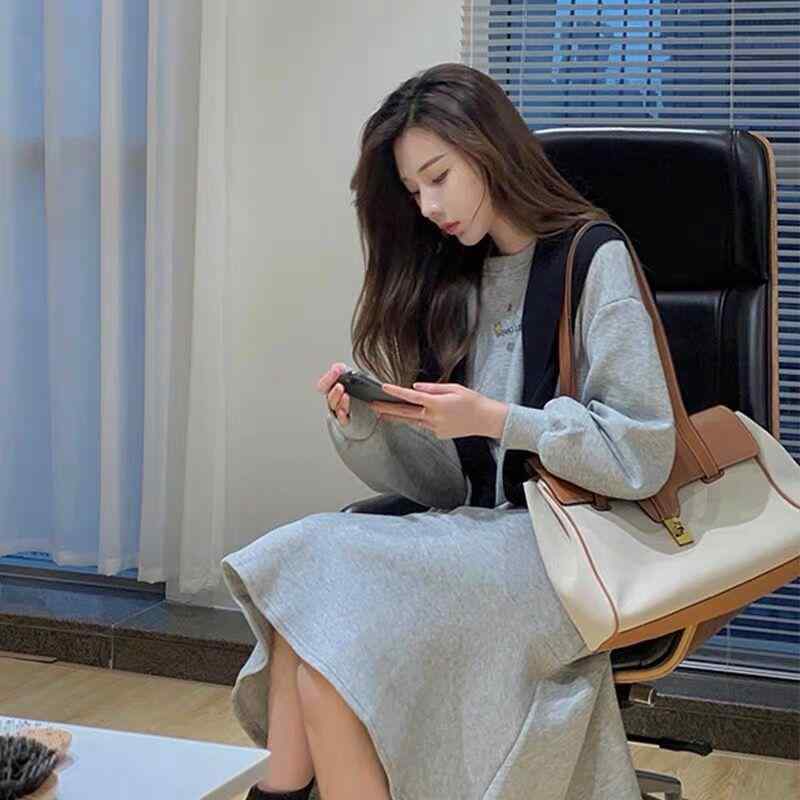 ・?型: ??・袖?: ?袖・?案: ?色・裙?: ?裙・?色: 灰色・尺?: M,L,XL,2XL・裙型: 高腰裙・袖型: 常?袖・?型: ??・袖?: ?袖・?案: ?色・裙?: ?裙・?色: 灰色・尺?: M,L,XL,2XL・裙型:...