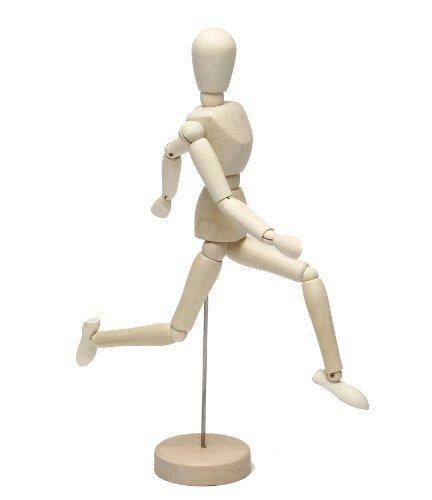 ArtStyle デッサン人形 木製 モデル ドール 美術 スケッチ 人形 (30cm)14個の関節で様々なポーズがとれる木製デッサン人形ですサイズ（約）：14cm,20cm,30cmからお選びいただけますセット内容：デッサン人形単品質：木...