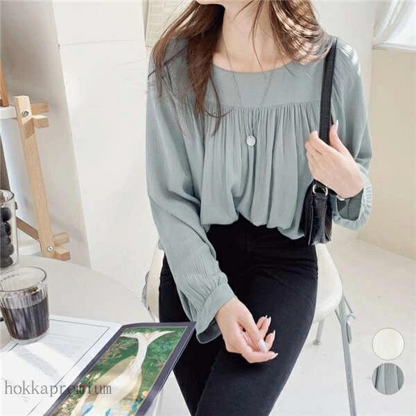 素材：ポリエステル100% カラー：アイボリー/ブルーグレー サイズ：M/L/XL [M]着丈:約58cm 肩幅:約36cm 袖丈:約57cm ゆき:約75cm 身幅:約58cm 胸囲:約106cm [L]着丈:約59cm 肩幅:約37cm...